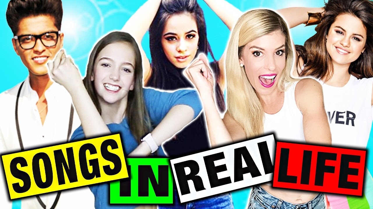 SONGS IN REAL LIFE! (Sketch & Dancing) - YouTube