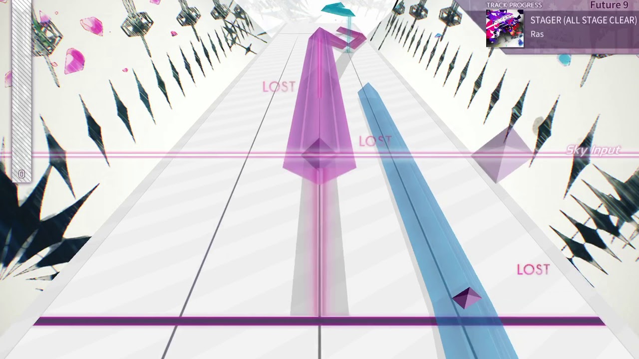 【Arcaea】 STAGER (ALL STAGE CLEAR) [FUTURE 9] Chart View - YouTube