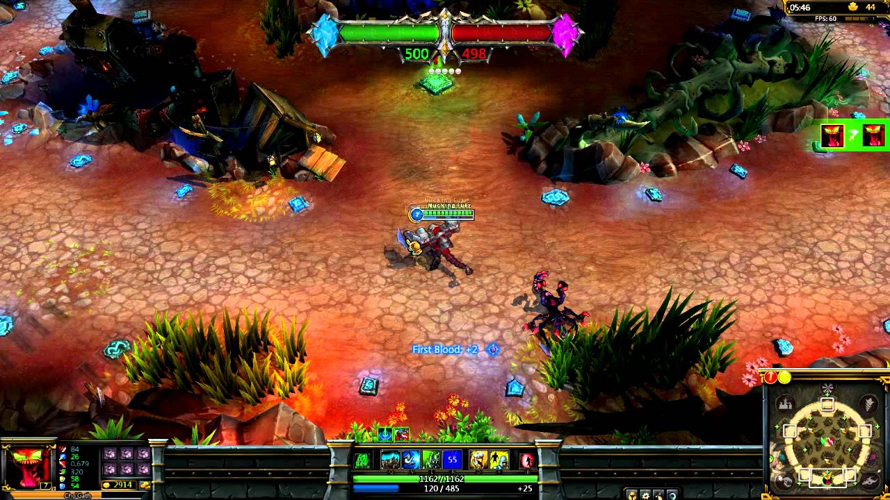 Battlecast Cho'Gath Skin Spotlight - YouTube