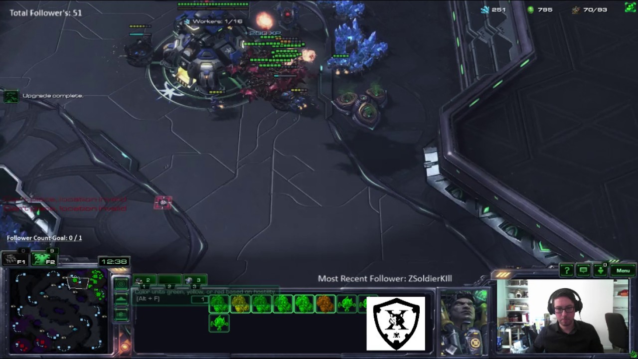 Starcraft II: LOTV - Balance Test - TVZ - Cyclone/Hellion Into ...