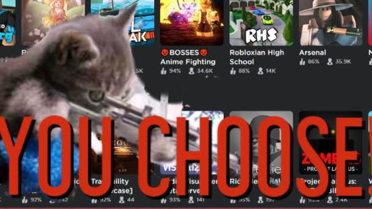 Playing games that YOU choose! - YouTube