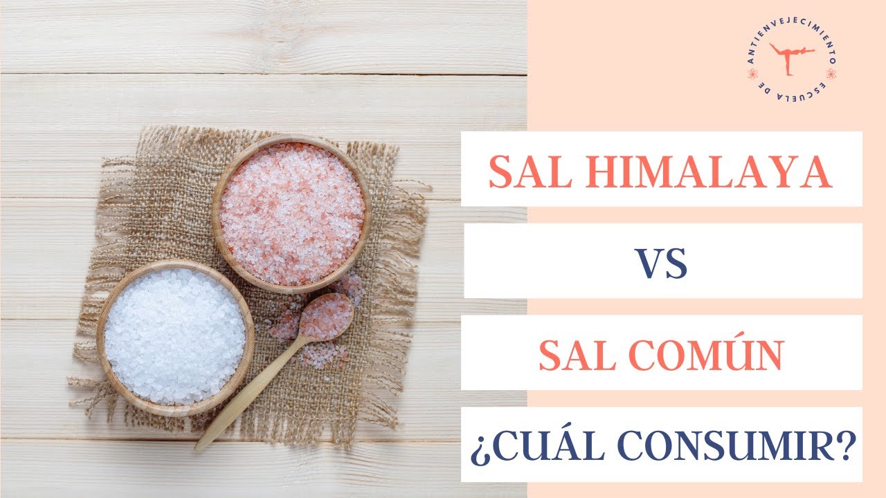 Sal de Himalaya vs sal común - ¿Cuál consumir? - YouTube