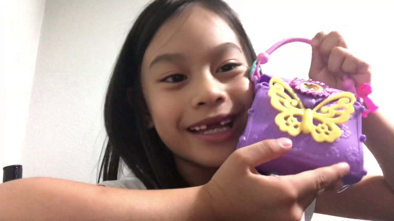 Fancy nancy purse - YouTube