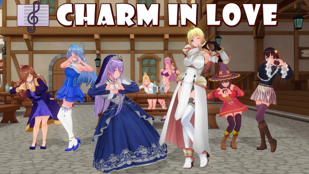 【COM3D2.5】Charm in Love ダンス【カスタムオーダーメイド3D2】 - YouTube