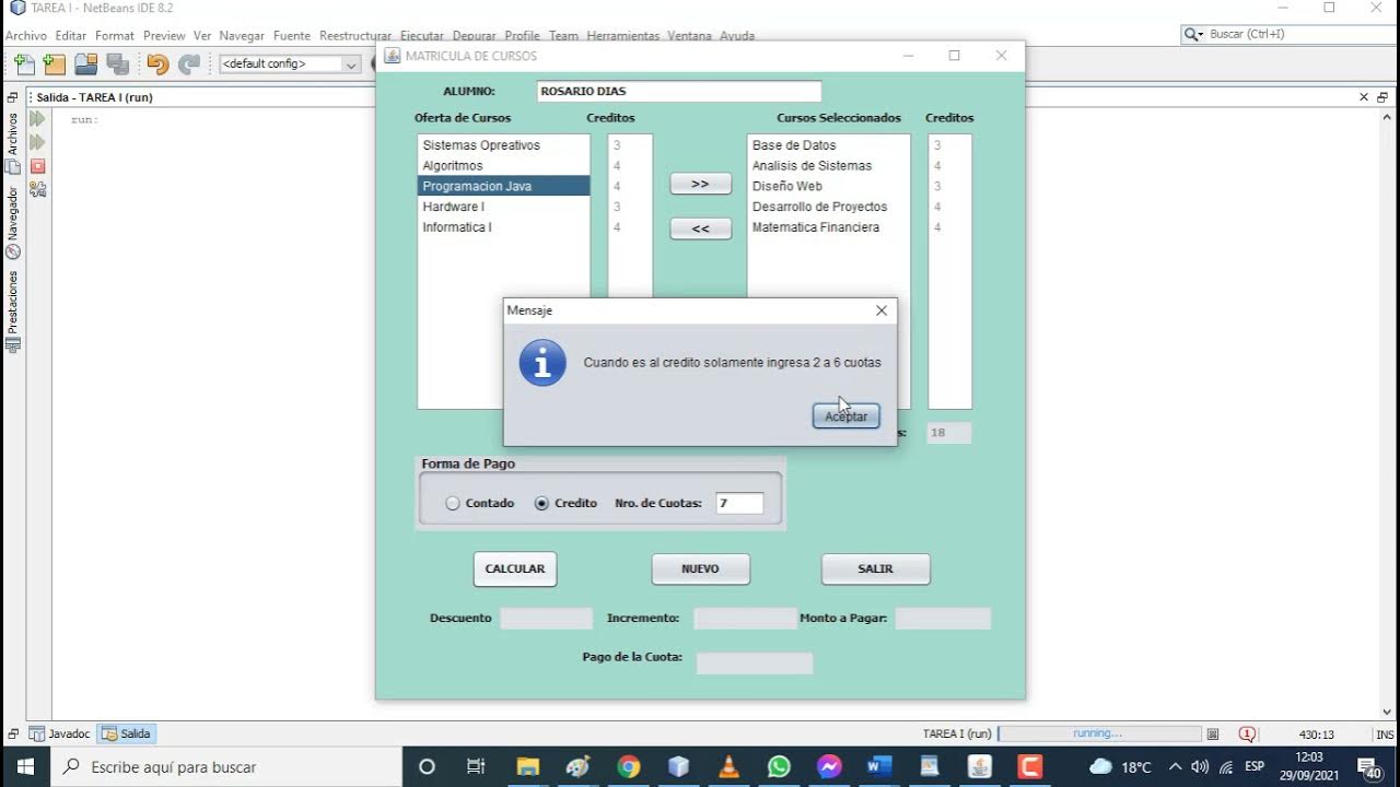 Programa en Java. Uso de los controles JList y JRadioButton. - YouTube