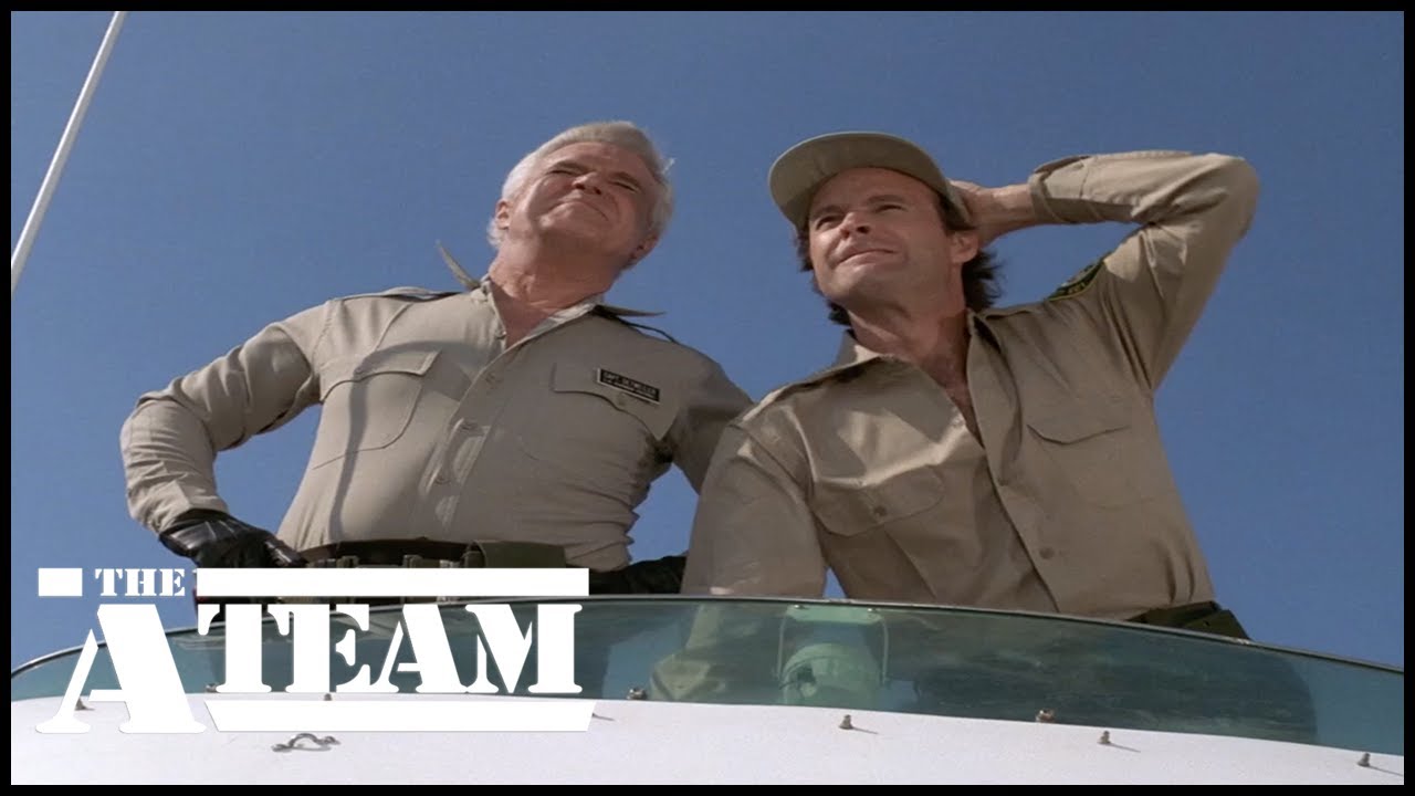 Hannibal And Murdock Stage an Explosive Rescue! | The A-Team - YouTube