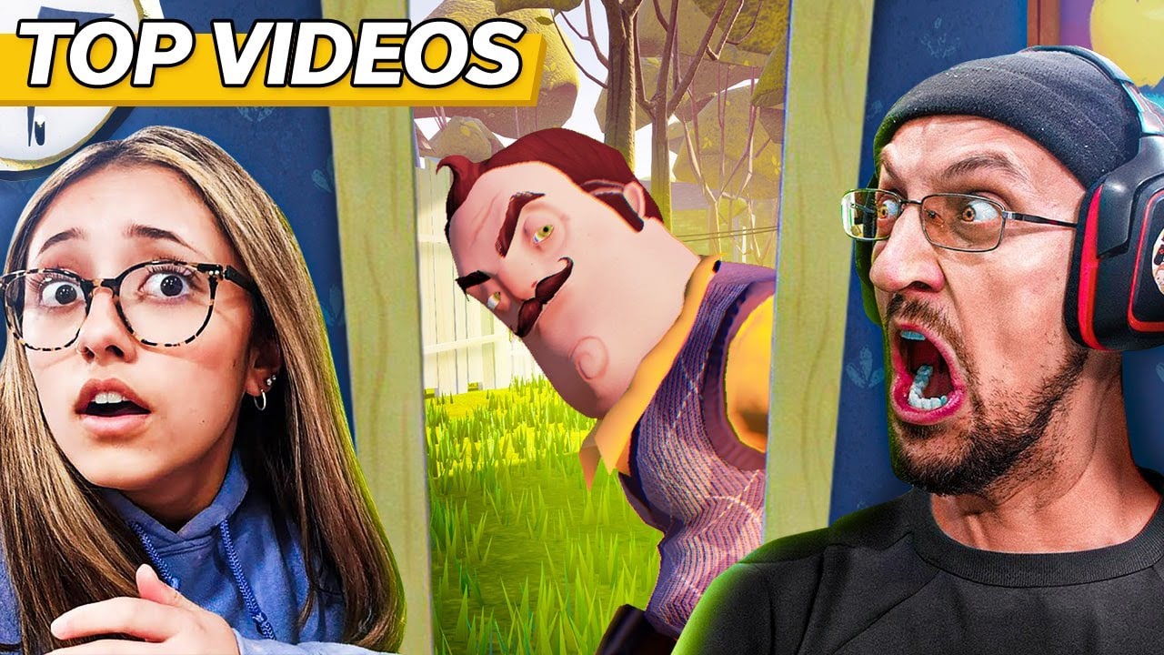 Top FGTEEV Family Moments in Hello Neighbor! | FGTeeV - YouTube