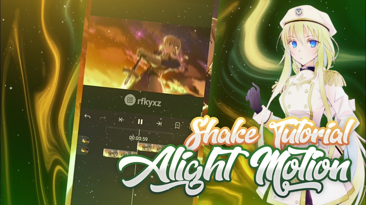 Shake Tutorial Alight Motion - YouTube