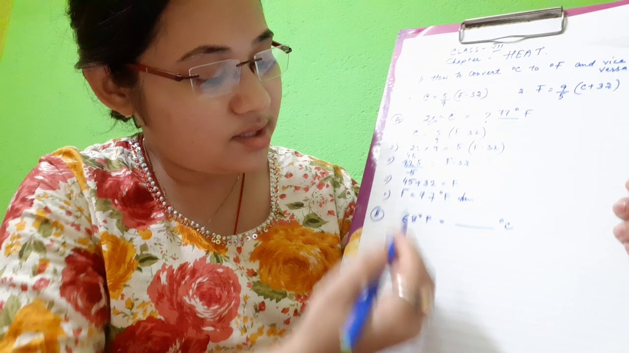 Class 7B/Chapter-Heat/By Debjani - YouTube