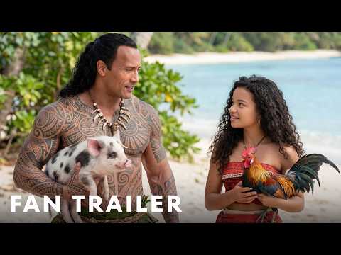 MOANA - Trailer (2026) Live Action | Dwayne Johnson, Catherine Laga'aia | Concept