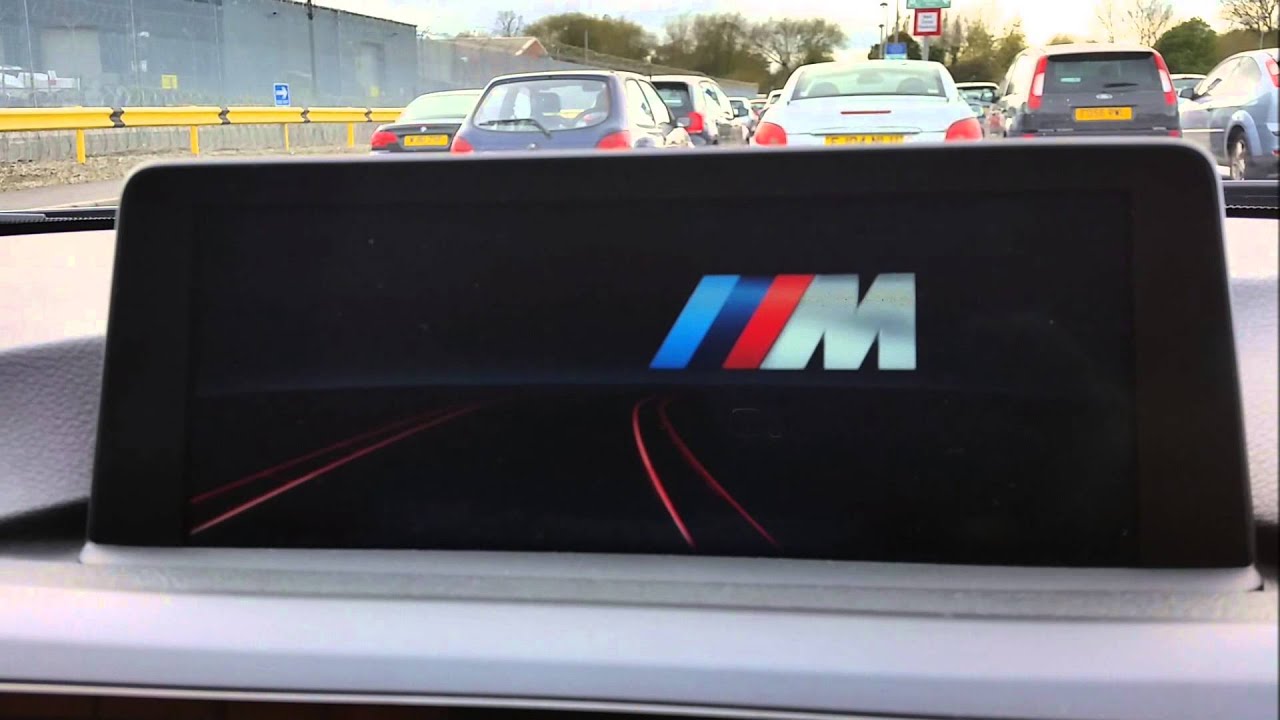 BMW F80 M3 - M Startup screen - YouTube