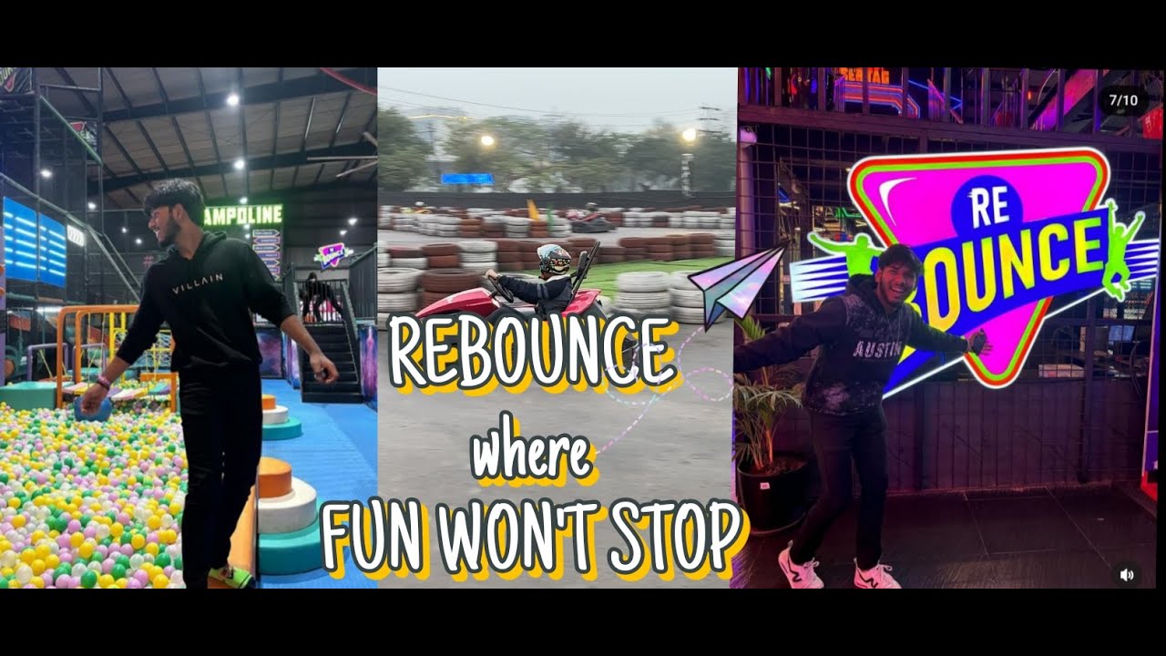 Rebounce | Day -2 in raipur | vlog - 4 - YouTube