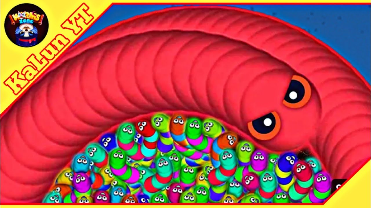 🐍WORMATE ZONE.IO || Rắn Săn Mồi / BIGGEST SNAKE - Epic Worms Zone Best ...