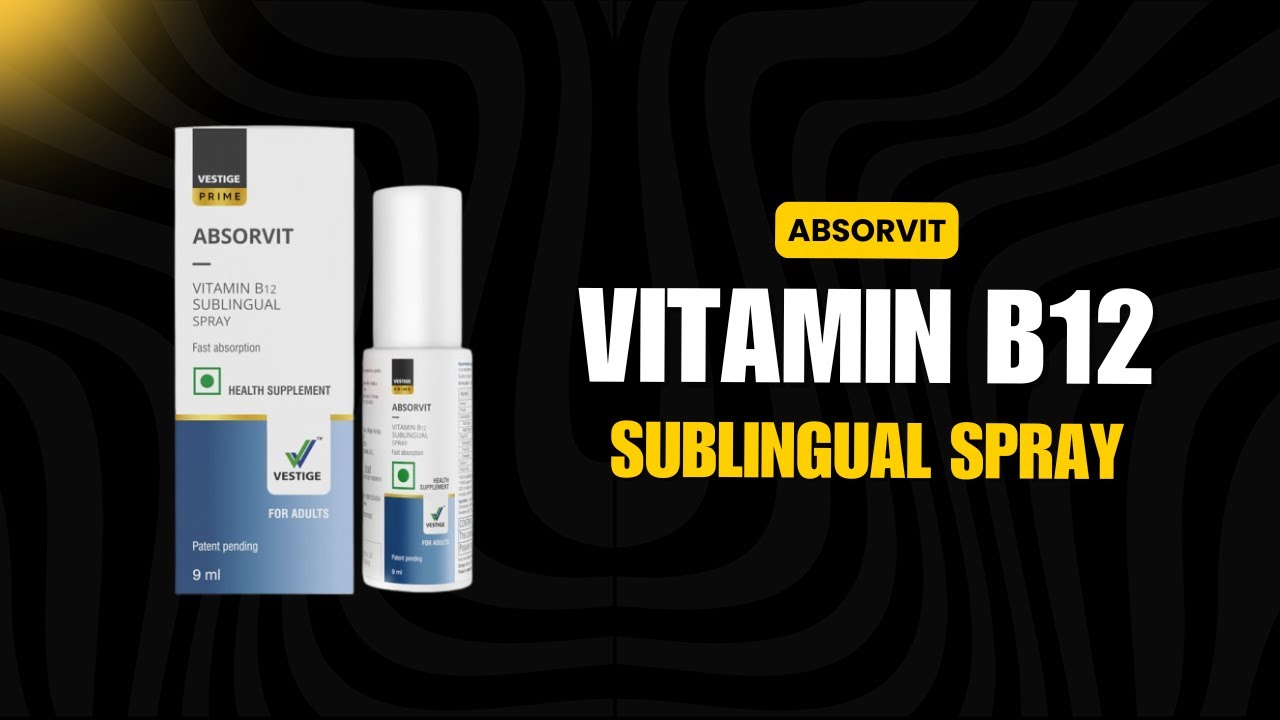Absorvit Vitamin B12 Sublingual Spray - YouTube