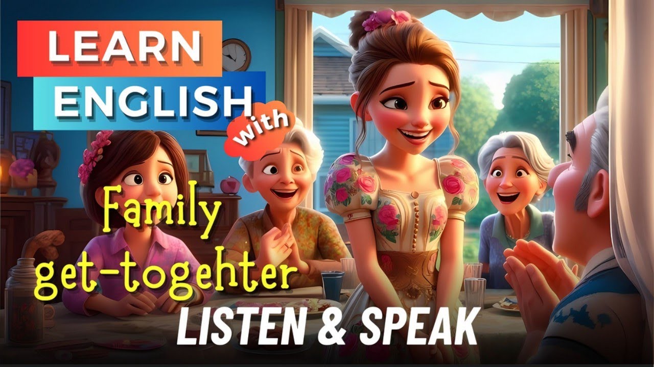 Family Get-Together | Improve Your English | English Listening Skill ...