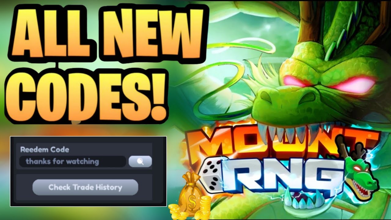 *NEW* ALL WORKING CODES FOR MOUNT RNG IN JUNE 2025! ROBLOX MOUNT RNG ...