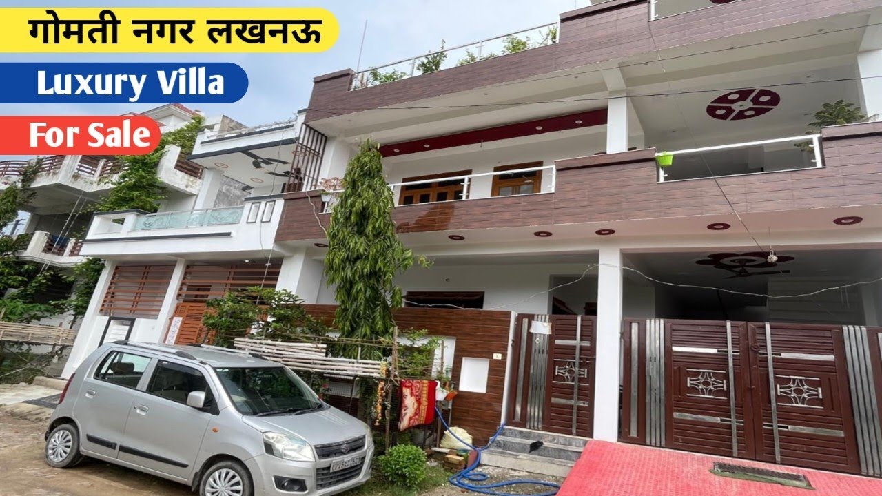 गोमती नगर लखनऊ में आलीशान विला House For Sale In Lucknow #lucknow # ...
