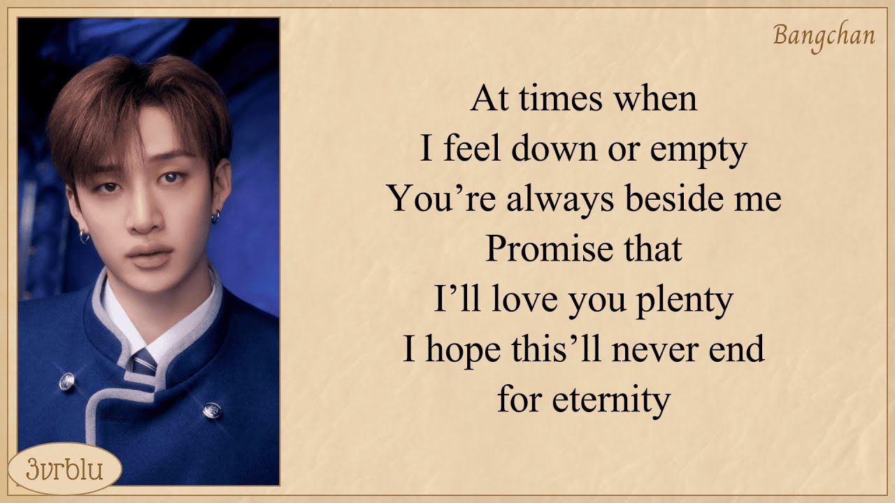 Bang Chan 'Eternity' Lyrics - YouTube