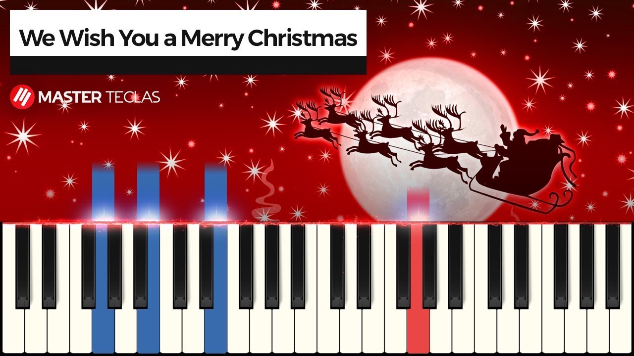 We Wish You a Merry Christmas | Piano Tutorial - YouTube