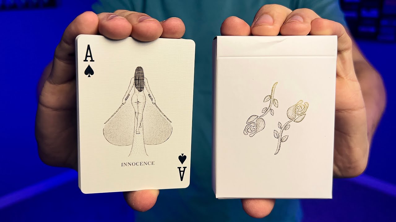 Gold Foil Edition Innocence Playing Cards Deck Review! - YouTube