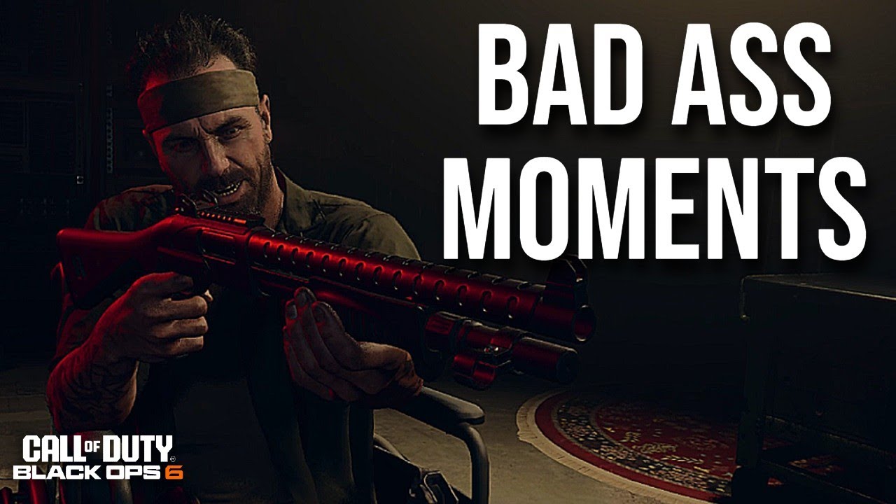 Frank Woods Bad Ass Moments - Call of Duty Black Ops 6 - YouTube