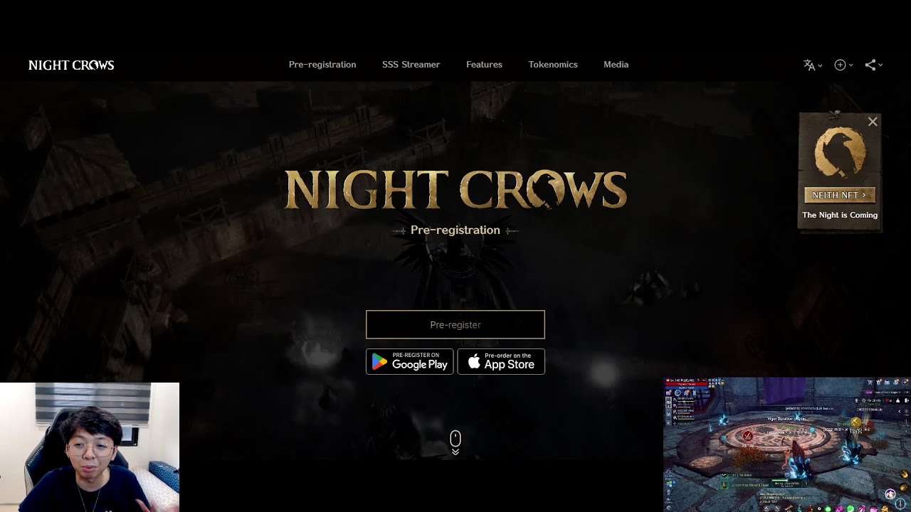 NIGHTCROW BAGONG NFT GAME NA SAME NG MIR4? - YouTube