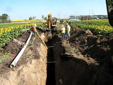 Locating a water pipe - YouTube