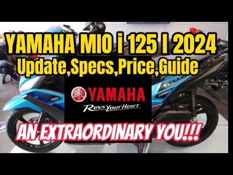 YAMAHA MIO i 125 I 2024 Update, Specs, Price, Guide #yamahaphilippines ...