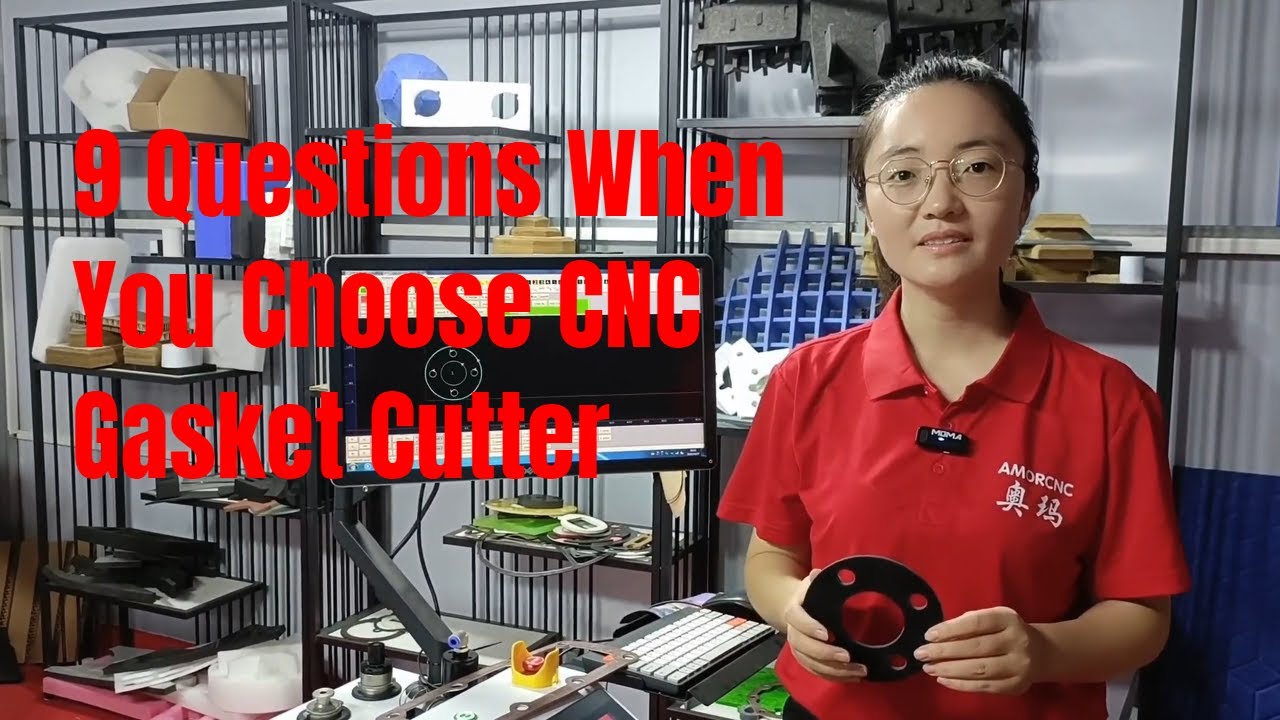 How to Set Up Your Own CNC Gasket Cutting Machine | AMOR CNC - YouTube
