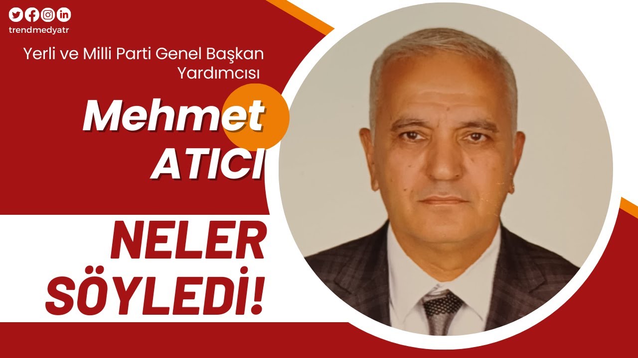 MEHMET ATICI TREND SİYASET'DE! #canlıyayın - YouTube