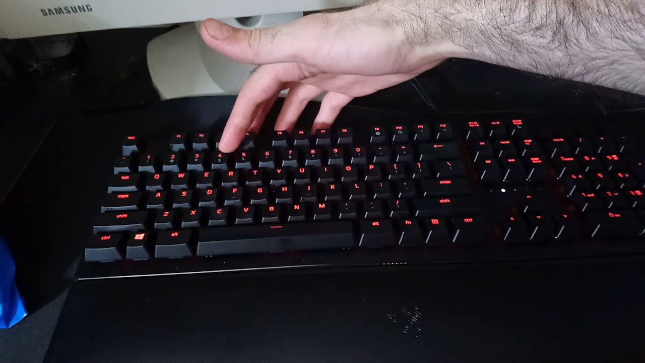 Nyx on chroma keyboard, Warframe - YouTube