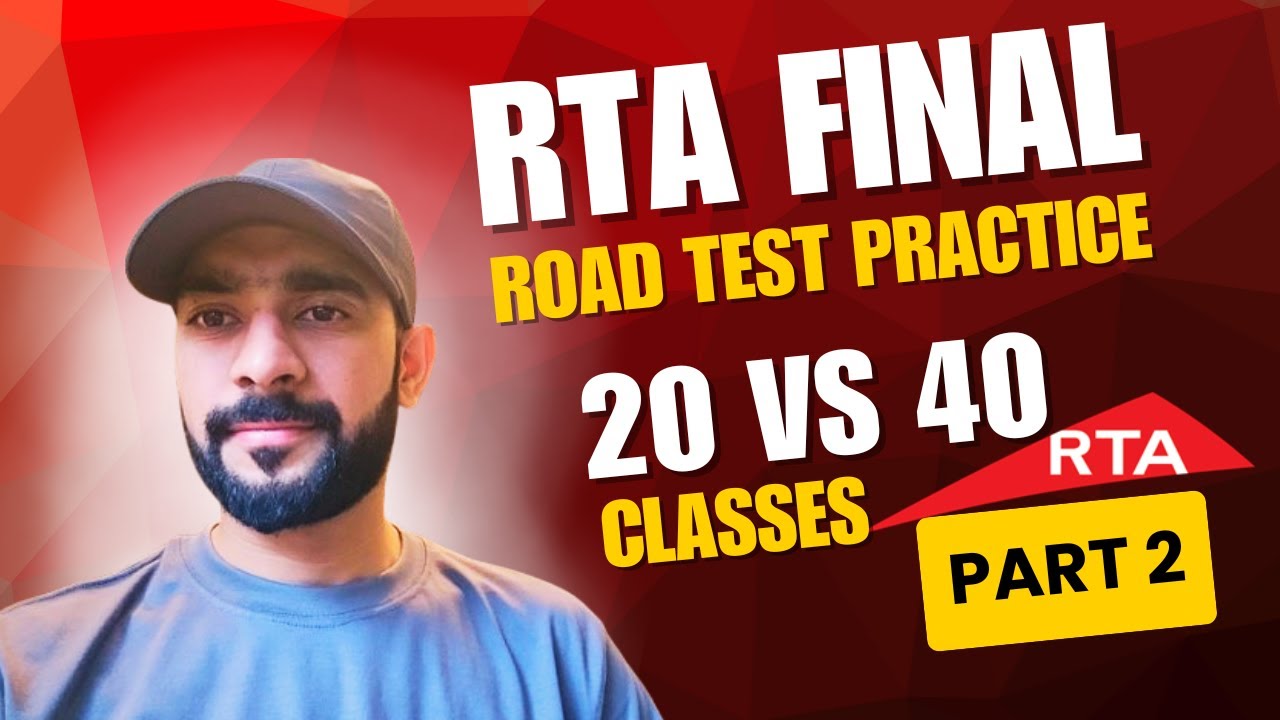 RTA Final road test practice series | 20 Classes vs 40 Classes & File ...