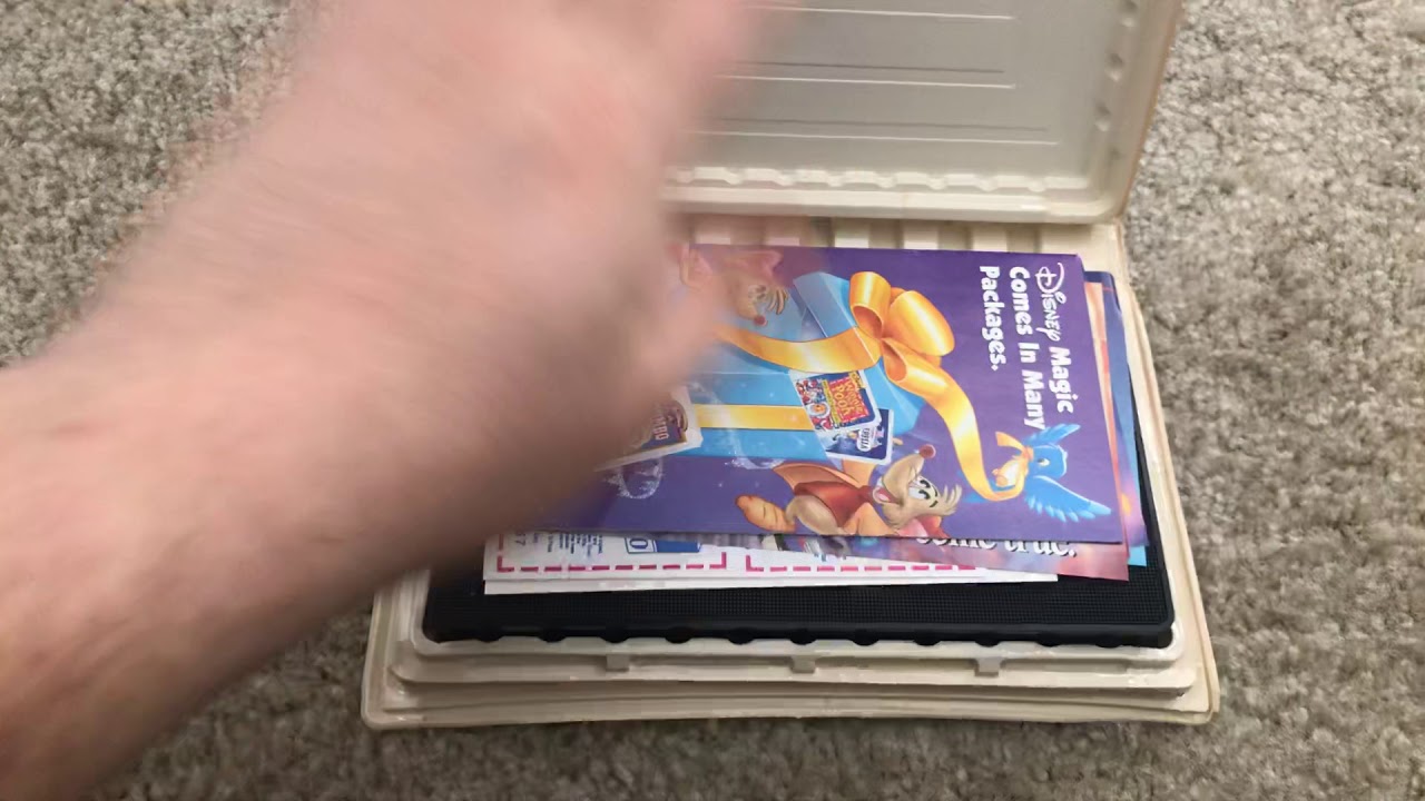 Opening to Cinderella 1995 VHS (Version #1) - YouTube