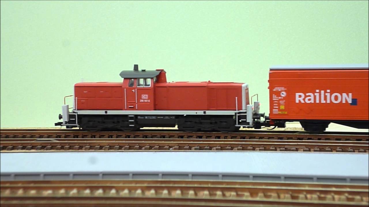 BR 290 DB-AG in TT mit Sound und Digitalkupplung von SD-Modell - YouTube