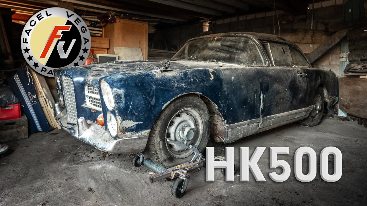 1960 Facel Vega HK500 - Barnfind - YouTube