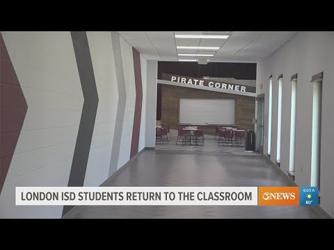 London ISD returns to school - YouTube