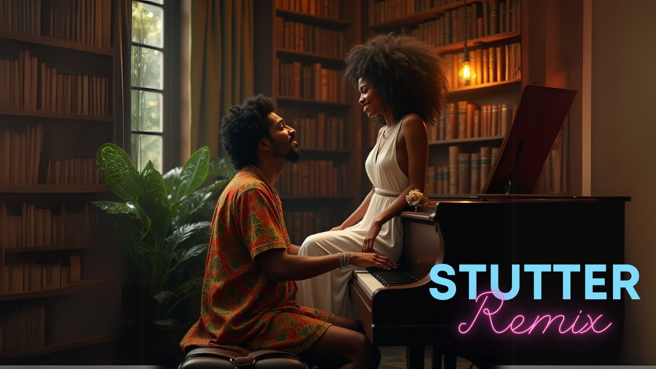"Stutter" remix (Visualizer #1) - YouTube