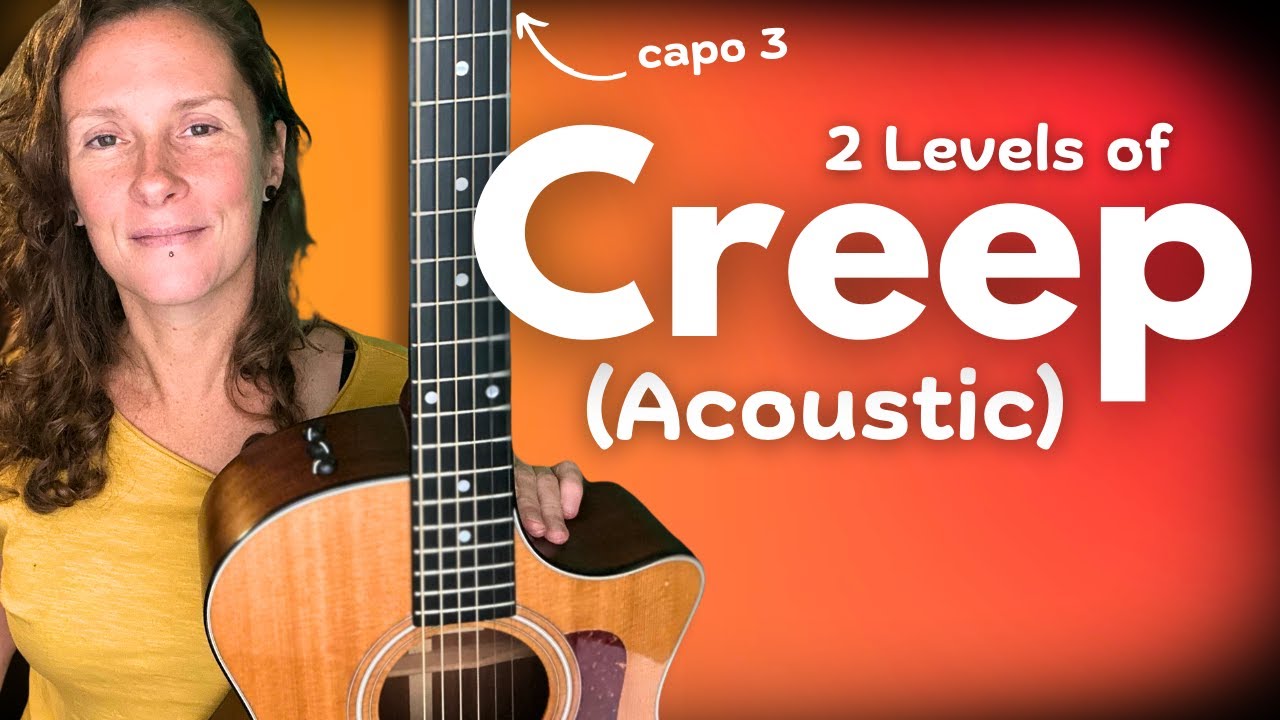 Learn RADIOHEAD - Creep (Acoustic) Guitar Tutorial - YouTube