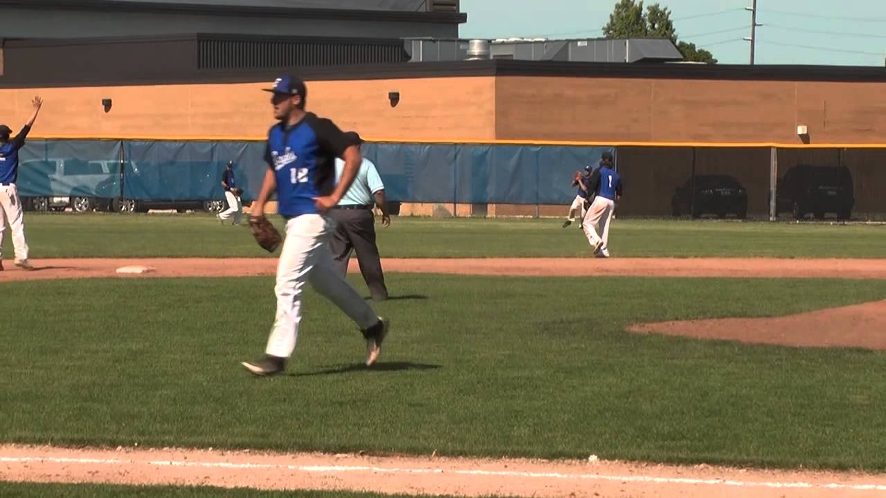 Baseball - Troy Athens vs. Utica Eisenhower - YouTube