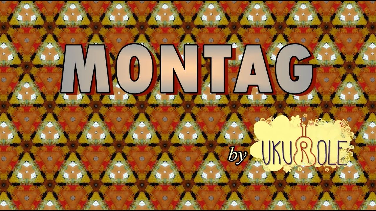 MONTAG (Official Video, Original Song) - YouTube