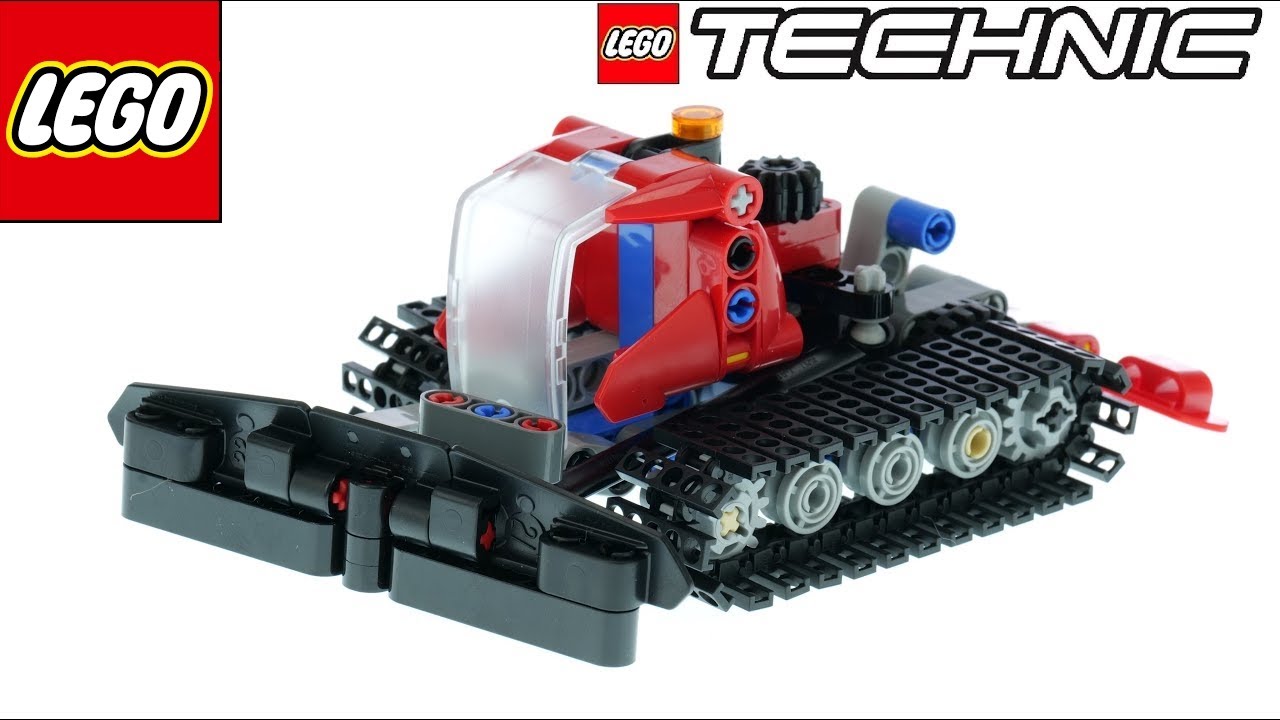 LEGO Technic 42148 Snow Groomer (1/2) - YouTube