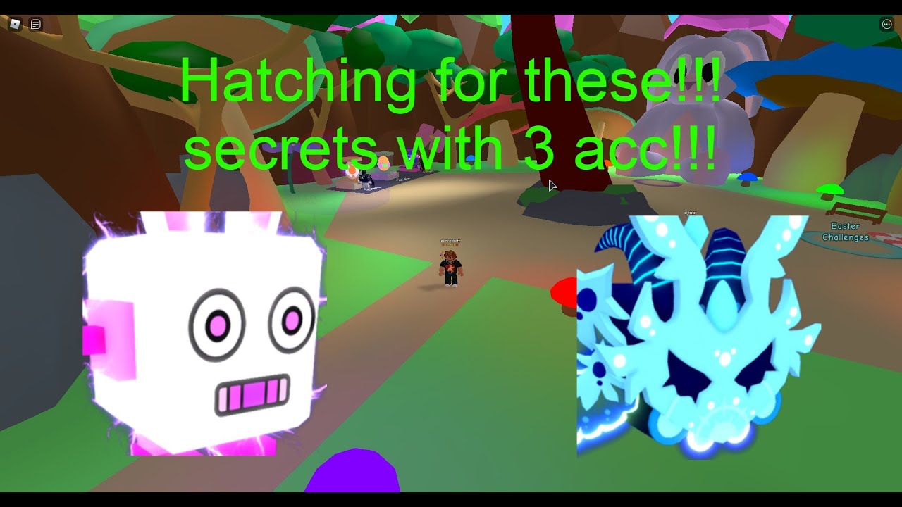 Bubble gum simulator Grinding for The new Easter Robot with my 3 acc ...