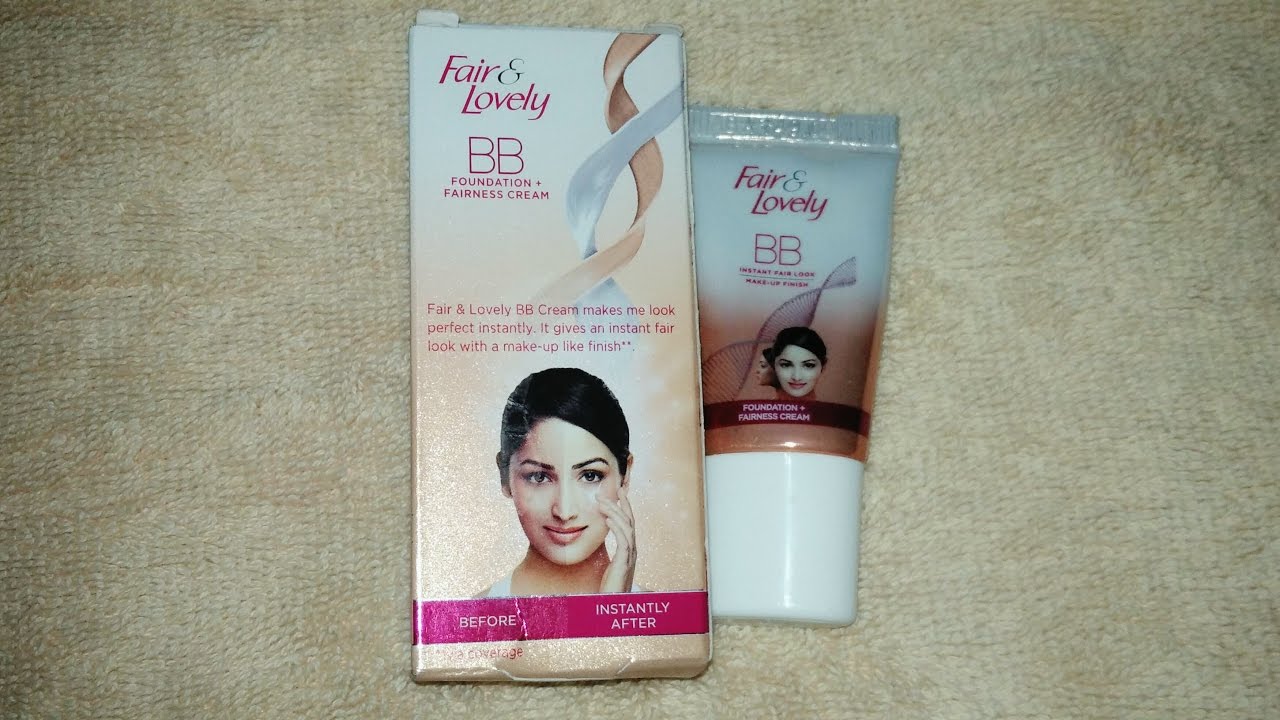 fair & lovely bb cream | foundation + fairness cream best cream ...