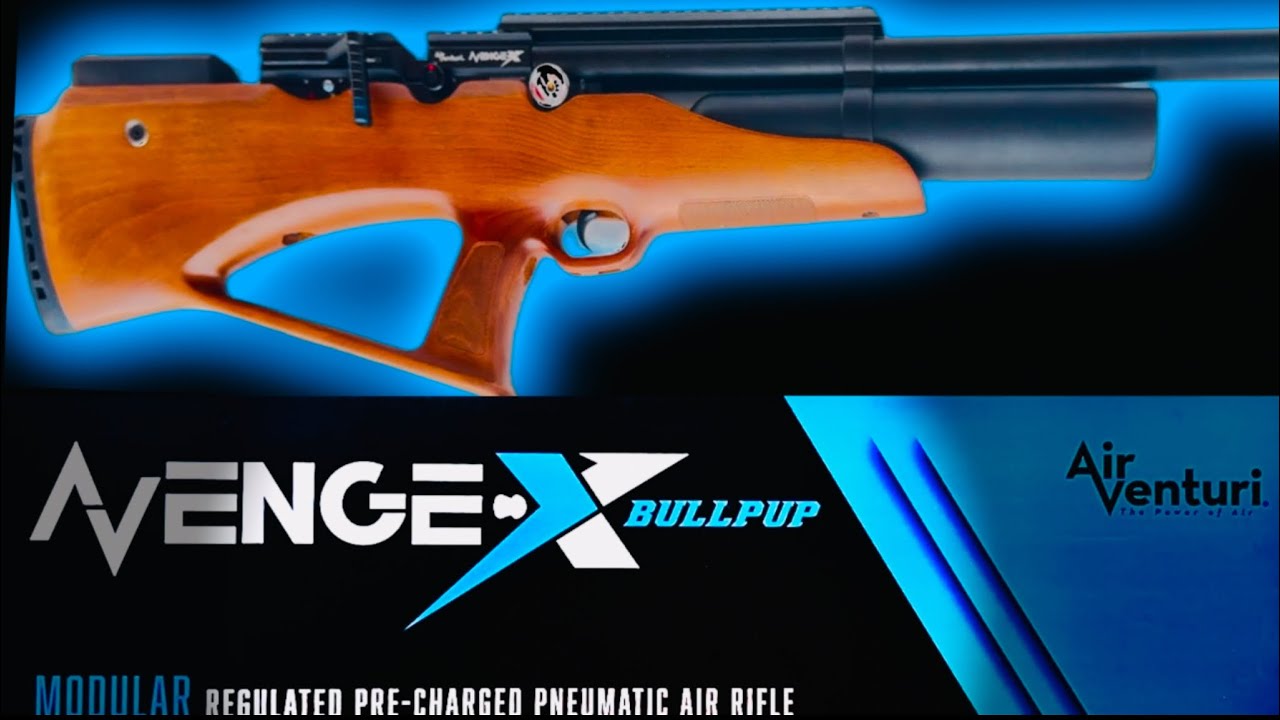 RIFLE AIR VEMTURI AVENGE X PRUEBA AUTONOMÍA Y REGULARIDAD - YouTube