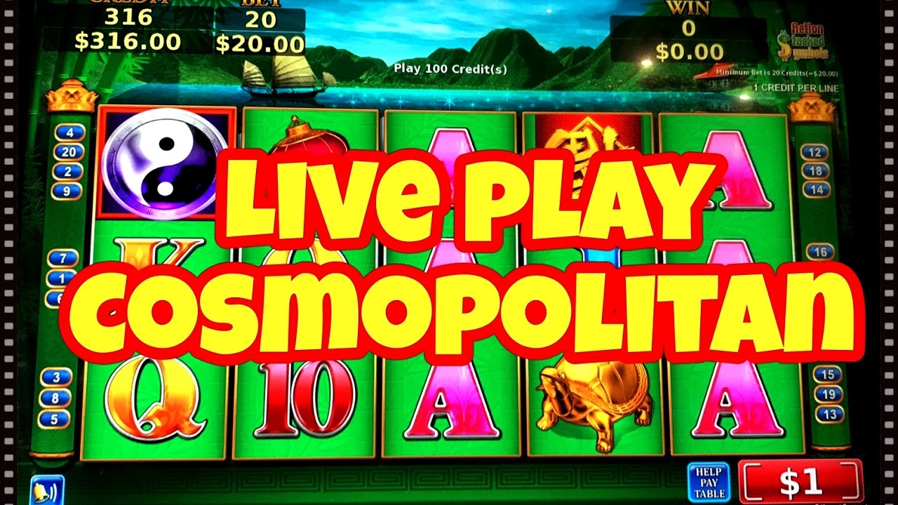 LIVE PLAY COSMOPOLITAN HIGH LIMIT SLOT - YouTube