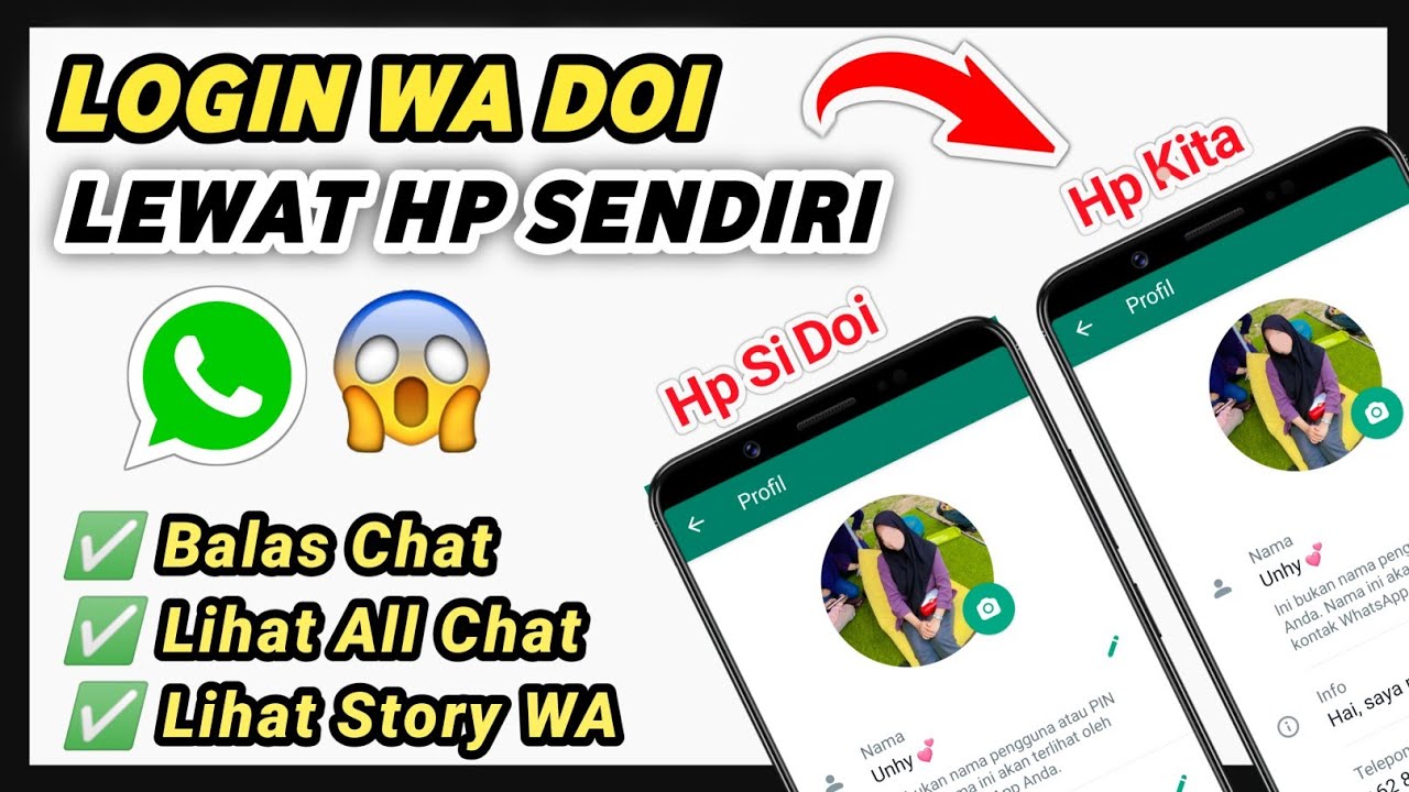 Cara Login Wa Doi Lewat Hp Sendiri - Masuk Wa Doi Lewat hp kita - YouTube
