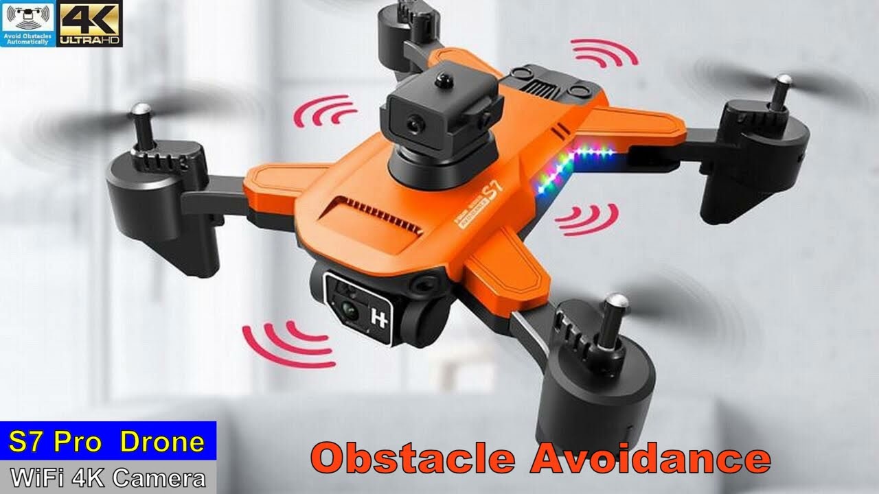 S7 Pro Obstacle Avoidance 4K Low Budget Drone – Just Released ! - YouTube