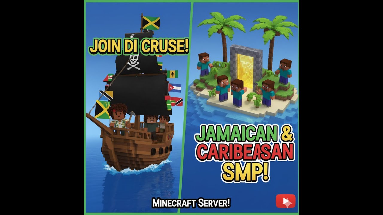 join the best caribbean minecraft smp - YouTube