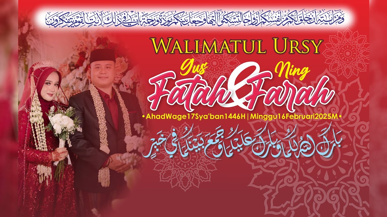 Walimatul Ursy Gus Fatah Dan Ning Farah - YouTube