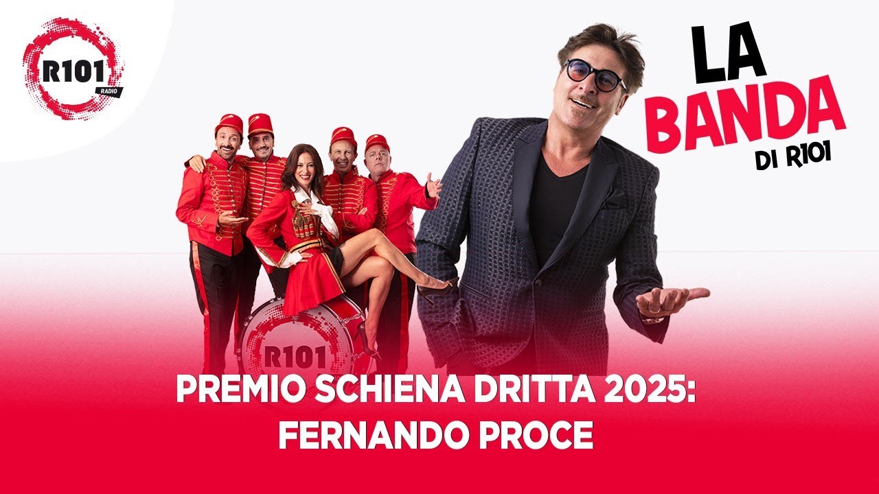 Premio Schiena Dritta 2025: Fernando Proce - YouTube
